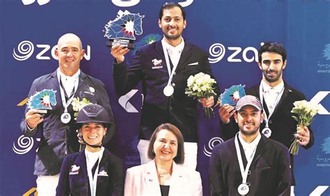 Al Kharafi Wins The Fifth Round Of The Show Jumping Championship Arabtimes