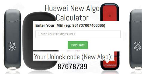 First Totally Free Huawei New Algo Unlock Code Calculator Wasconet