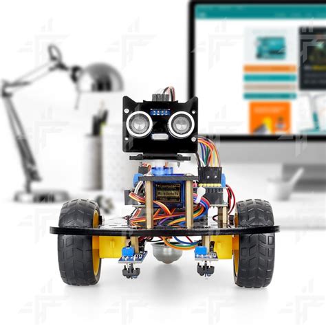 Tscinbuny 2wd Программируемый Робот Автомобильный Комплект Для Arduino купить на Ozon по низкой