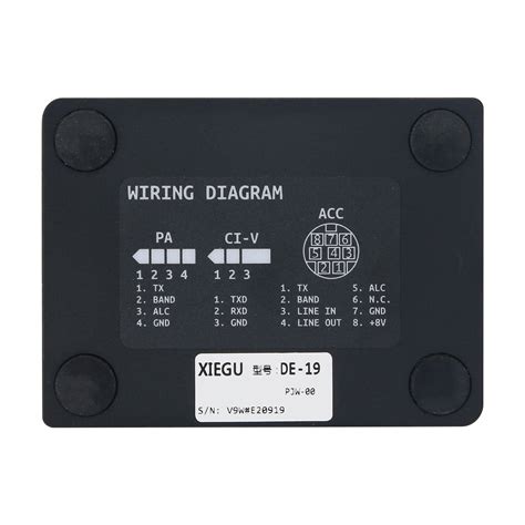 Hamgeek De19 External Expansion Adapter Usb Radio Interface Applied To