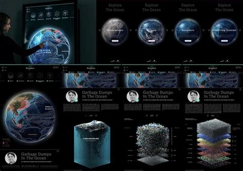Above Interactive Scientific Poster Explore The Ocean Interaction