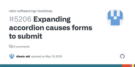 Expanding Accordion Causes Forms To Submit Issue 5206 Valor