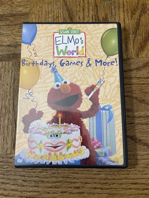 Sesame Street Elmos World Birthdays Games Grelly Usa