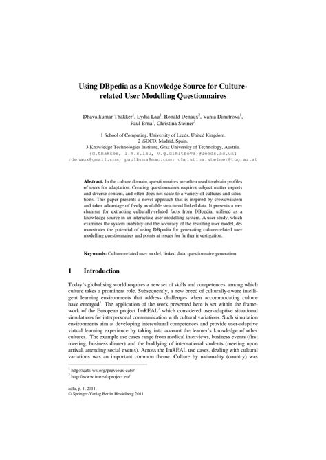 Pdf Lecture Notes In Computer Science