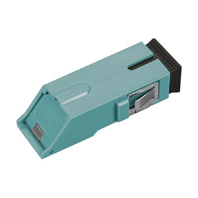 SC UPC Auto Inner Shutter Avoid Laser Adapter Simplex Multi Mode OM One Piece Type Without