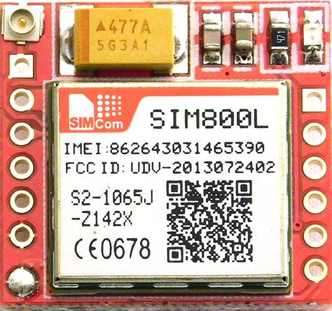 How To Use Sim 800l Pinouts Specs And Examples Cirkit Designer