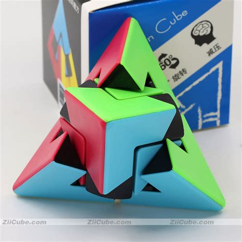 FanXin Cube Pyraminx Duo Triangle Tower Puzzle Intellectual Toy Magic Cube ZiiCube Com
