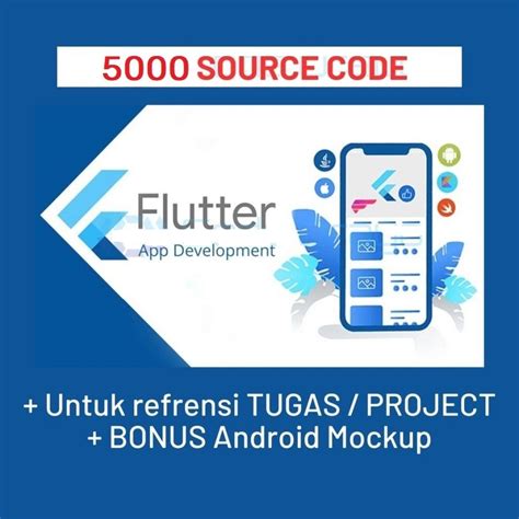 Jual 5000 Source Code Android Flutter Bonus Shopee Indonesia