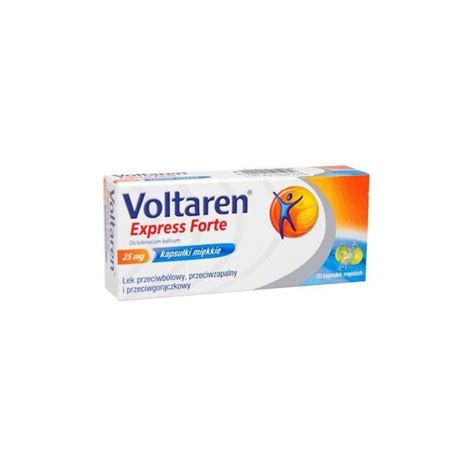 Voltaren Express Forte 0025g 10 Kapsułek Apteka Internetowa Puls