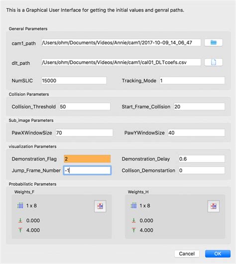 The Python Gui Five Major Parameters Classes Are Illustrated In The Download Scientific