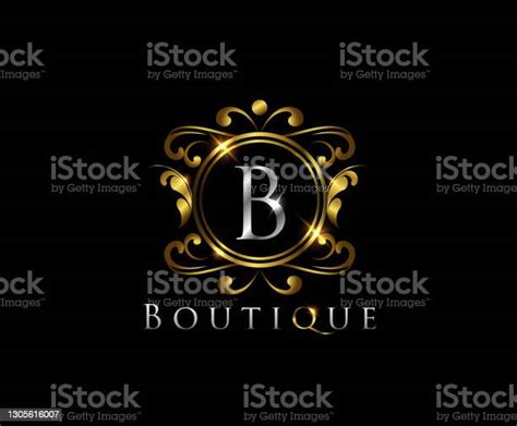 럭셔리 부티크 B 레터 로고 디자인 개념에 대한 스톡 벡터 아트 및 기타 이미지 개념 고급 호텔 골동품 Istock