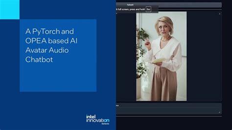A Pytorch And Opea Based Ai Audio Avatar Chatbot Tech Talk Innovation Selects Youtube