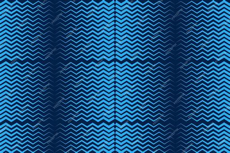 Premium Vector Seamless Chevron Pattern Vector Illustration Blue Background