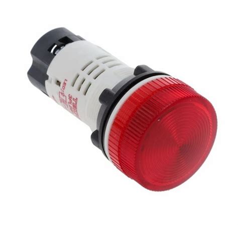 Panel Mounted Teknic 3plbr4l Red Indicator Lamp For Emergency Lighting