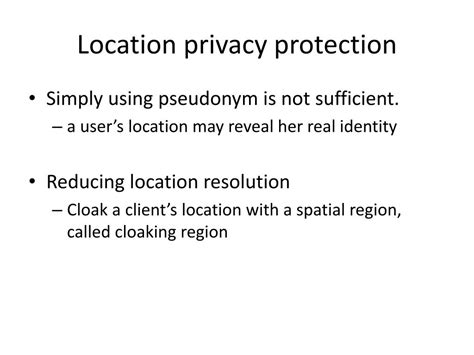 Ppt Feeling Based Location Privacy Protection For Lbs Powerpoint Presentation Id4710090