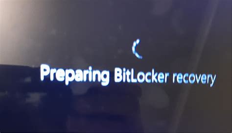 Preparing Bitlocker Recovery Message System Does Not Request The Bitlocker Recovery Key Dell Preparing Bitlocker Recovery Message System Does Not Request The Bitlocker Recovery Key Dell