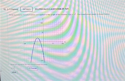 Solved Three Successive Transformations Are Applied To The
