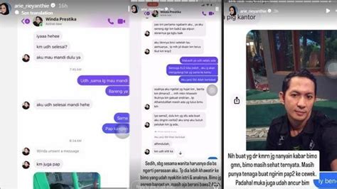 Isi Chat Mesum Bimo Aryo Goda Cewek Di Fb Dikuak Arie Rieyanthie