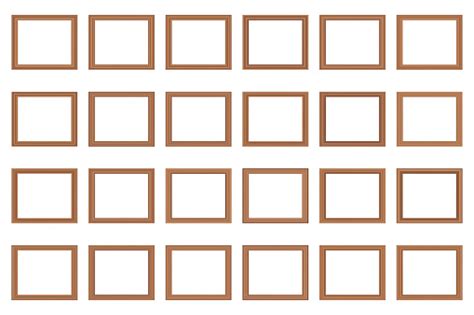 당신의 디자인을위한 사각형 빈티지 나무 프레임의 큰 세트 빈티지 커버 텍스트에 배치합니다 빈티지 골동품 골드 아름 다운 직사각형 프레임입니다 템플릿 벡터 그림입니다 0명에