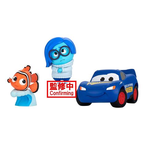 Blue Pixar Characters