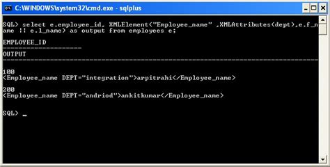 Learning Soa How To Generate Xml Data From Oracle Database