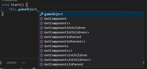 C Unity Intellisense With Visual Studio Code Intellisense Is