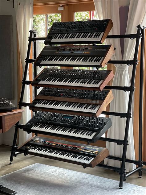 Jaspers 6d 150b Keyboard Stand 6 Tier Black Reverb