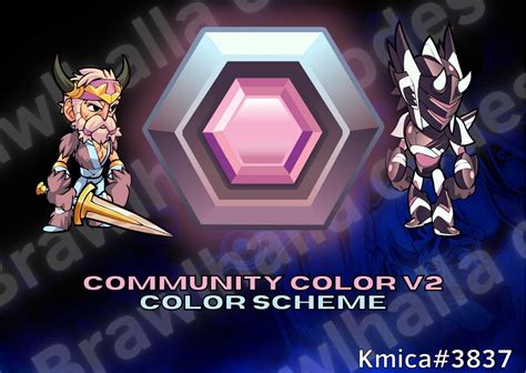 Brawlhalla Codes 10x Community Colors V2 Color Scheme Unlocks For A Random Legend Delivery