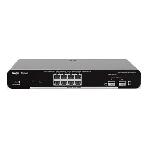 Ruijie 8 To 12 Port Poe Switches Comms Express