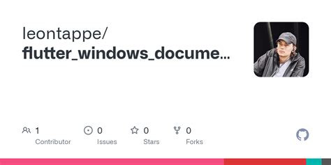 github leontappe flutter windows documents