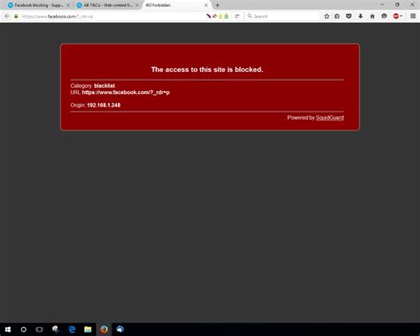 Facebook Blocking Page 2 Support Nethserver Community