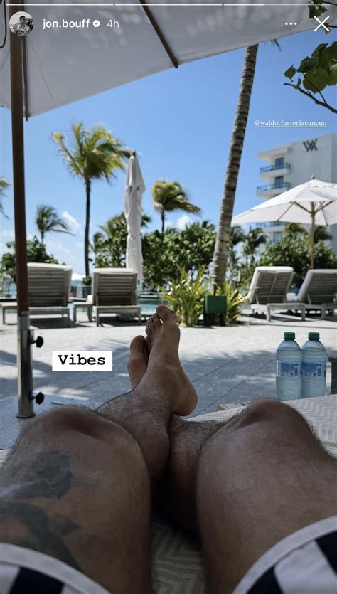 Jonathan Bouffards Feet