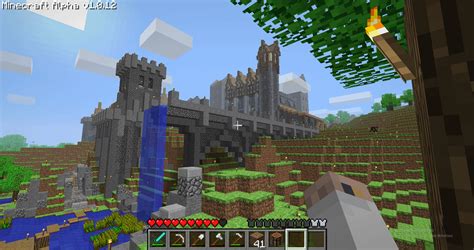 Finished My First Base In Infdev And Updated To Alpha Heres Some Pics R Goldenageminecraft