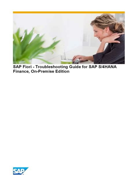 Sap Fiori Troubleshooting Guide For Sap S 4hana Finance2c On Premise