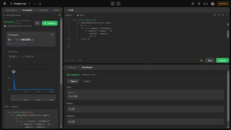 Leetcode Leetcode Python Arraymanipulation Codingjourney