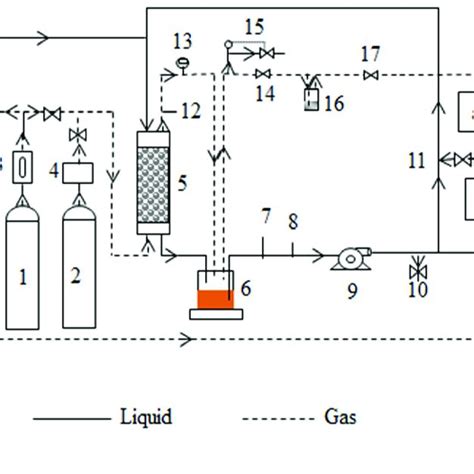 Continuous Syngas Fermentation In Trickle Bed Reactor Tbr Setup For