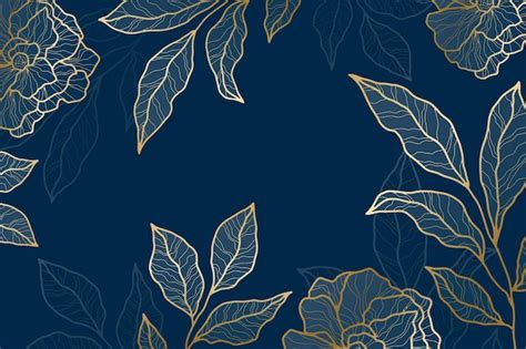 그라데이션 황금 선형 배경 무료 벡터