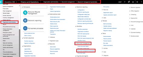 How To Activate Document Management For Table In Dynamics 365