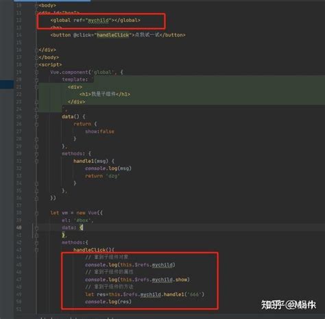27，vue之ref属性 知乎