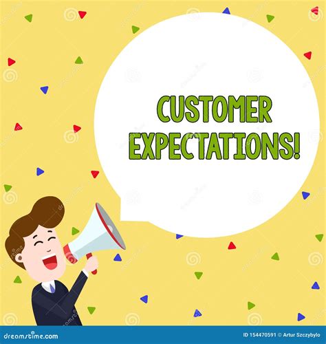 Word Writing Text Customer Expectations Business Concept For Benefits A Client Expect Surpass