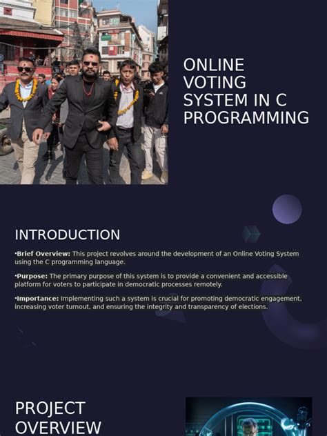 Online Voting System In C Programming Pdf Voting Computer Programming