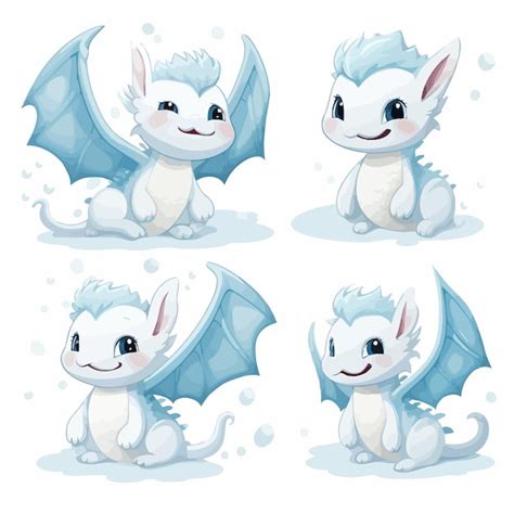 Premium Vector Cute Dragon Vector