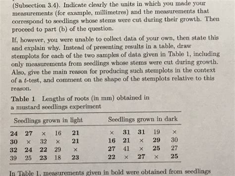 Solved Subsection 34 Indicate Clearly The Units In Which