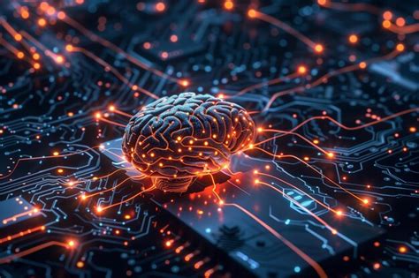 Premium Photo Advanced Hightech Concept Circuit Board Cpu Processor Microchip Starting