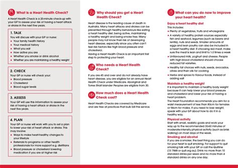 What Is A Heart Health Check
