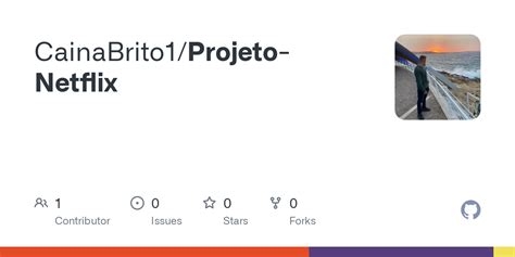 Github Cainabrito Projeto Netflix