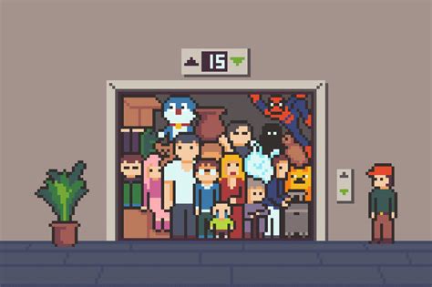 Elevator Daily Art Challenge Pixilart