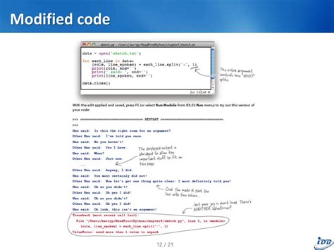 ppt head first python ch 3 files and exceptions dealing with errors powerpoint presentation