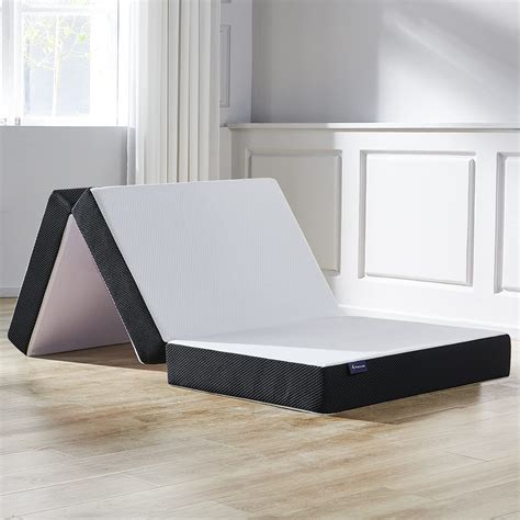 S Secretland Folding Mattress 6 Inch Tri Fold Memory Foam Mattress