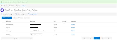 Manually Add Sender To Account Not An Option Onespan Community Platform